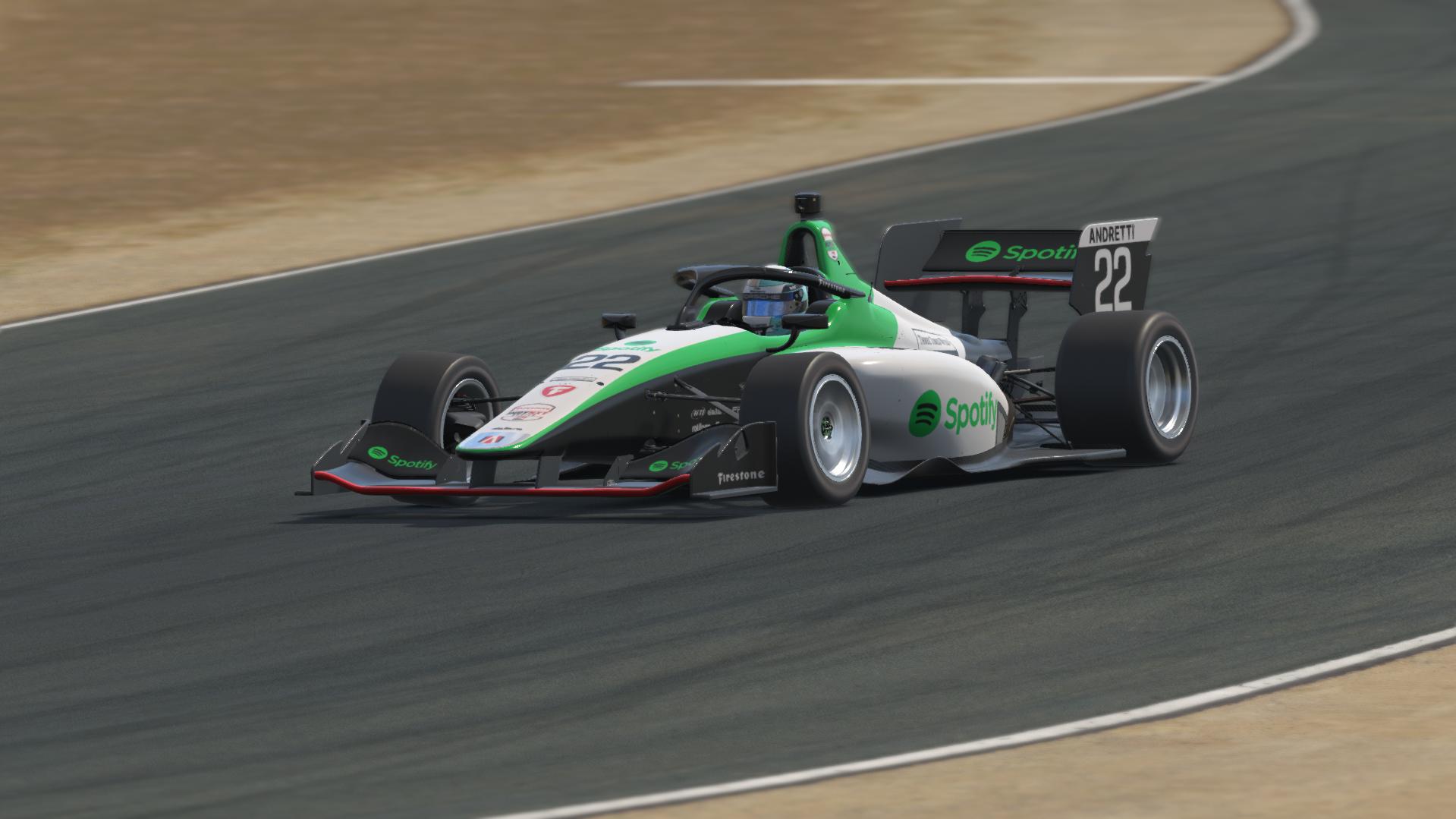 Tayne Hodesson Andretti Global Indy NXT Spotify x Three Times Wild #22 ...