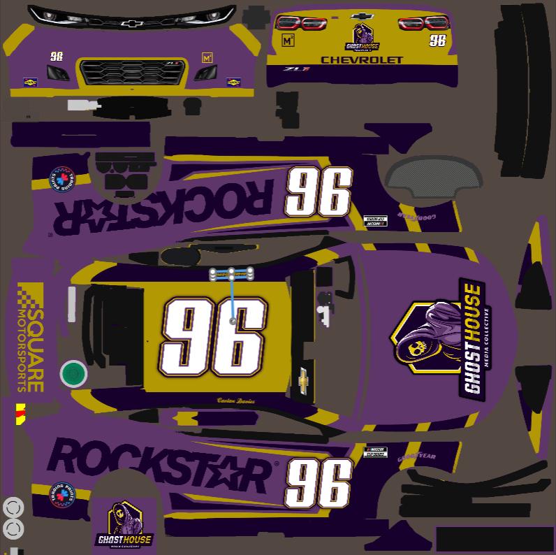 Custom #96 Square Ghost House/Rockstar Chevy Next Gen by Caolan D ...