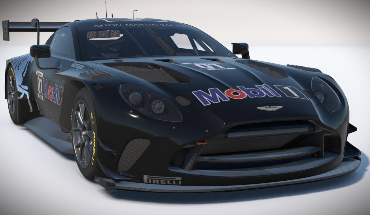 Aston Martin Vantage GT3 EVO Mobile1 by Hallam Cott - Trading Paints