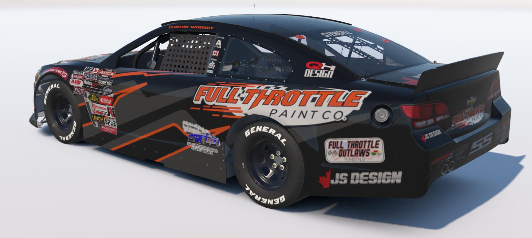 Full Throttle Paint Co ARCA Chevy SS by Jordan S. - Trading Paints
