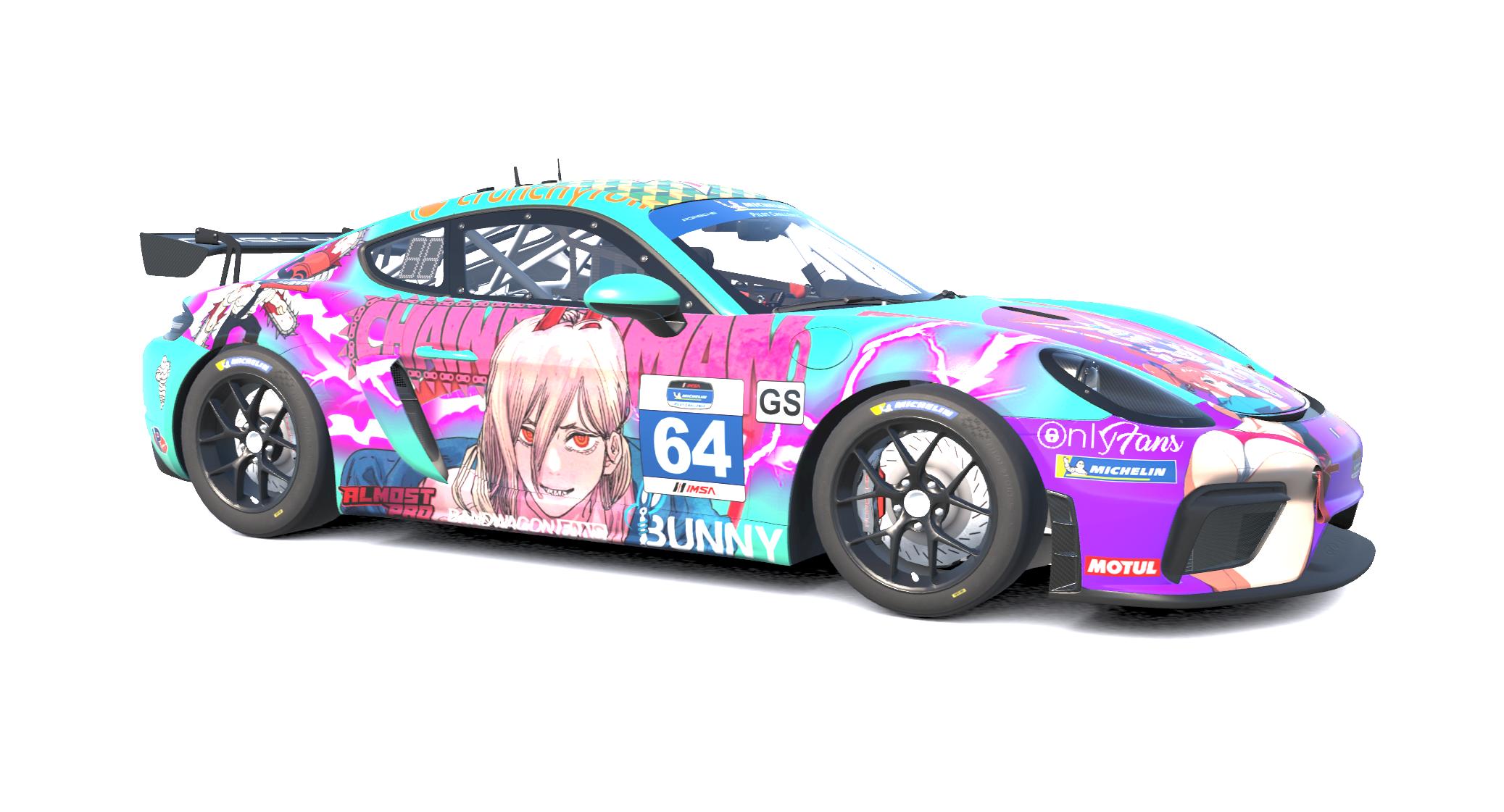 Porsche 718 GT4 - Anime Edition by Jken Mirsch - Trading Paints