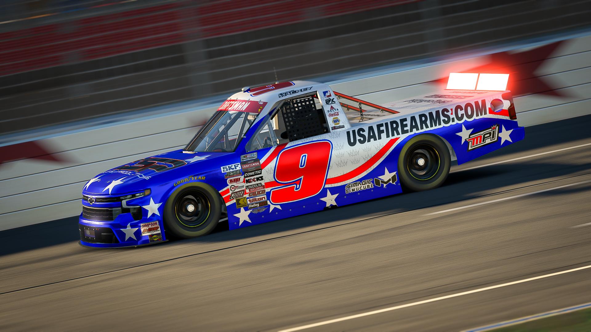 Chris Mackey Patriotic Chevy Truck by Brandon Kelley4 - Trading Paints