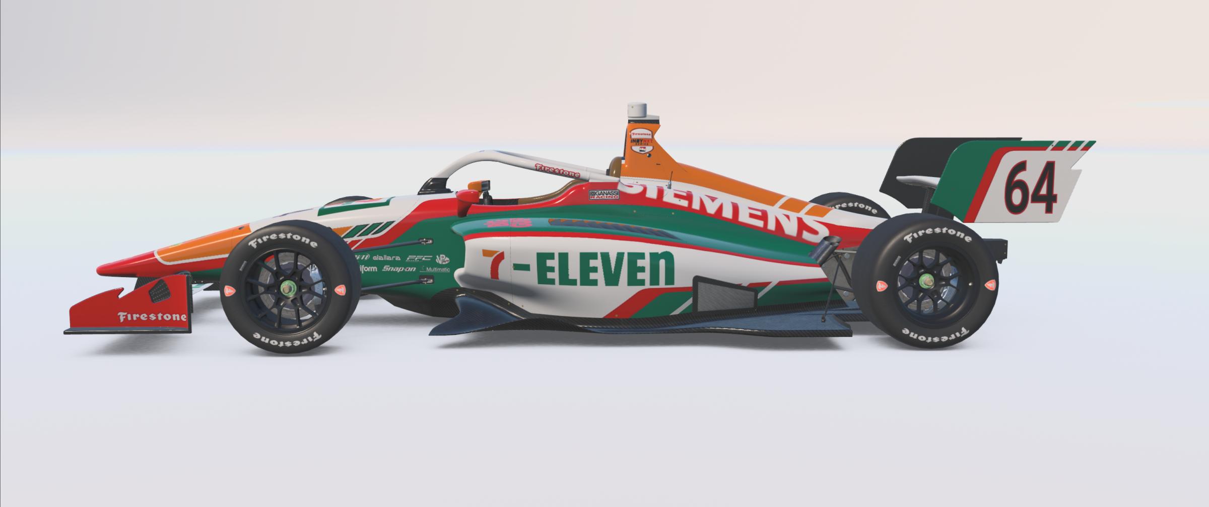 7-Eleven Indy Lights - 15 (Indy NXT) by Imer Mojica - Trading Paints