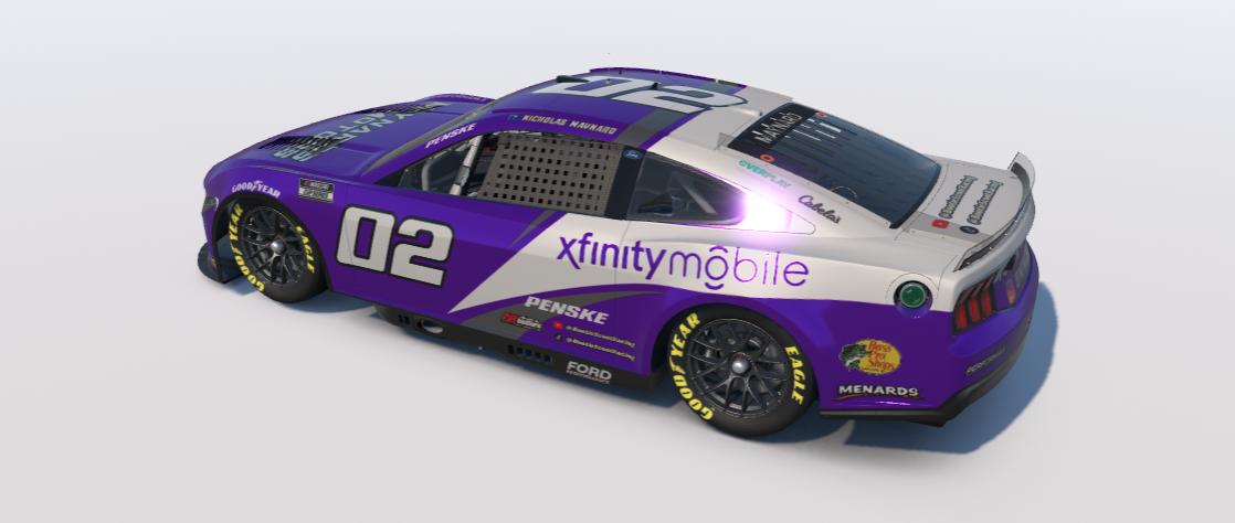 Xfinity Mobile - Ford Mustang Next Gen - Custom #02 by Nicholas ...