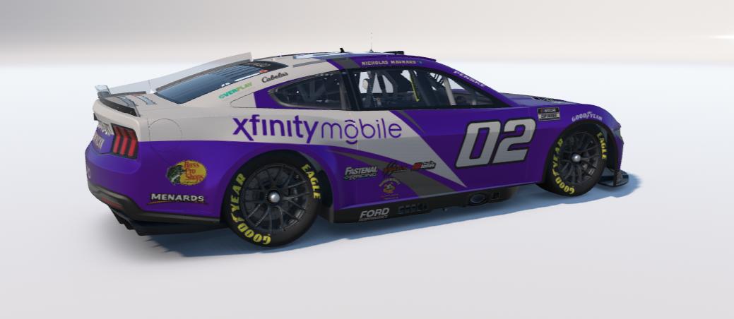 Xfinity Mobile - Ford Mustang Next Gen - Custom #02 by Nicholas ...