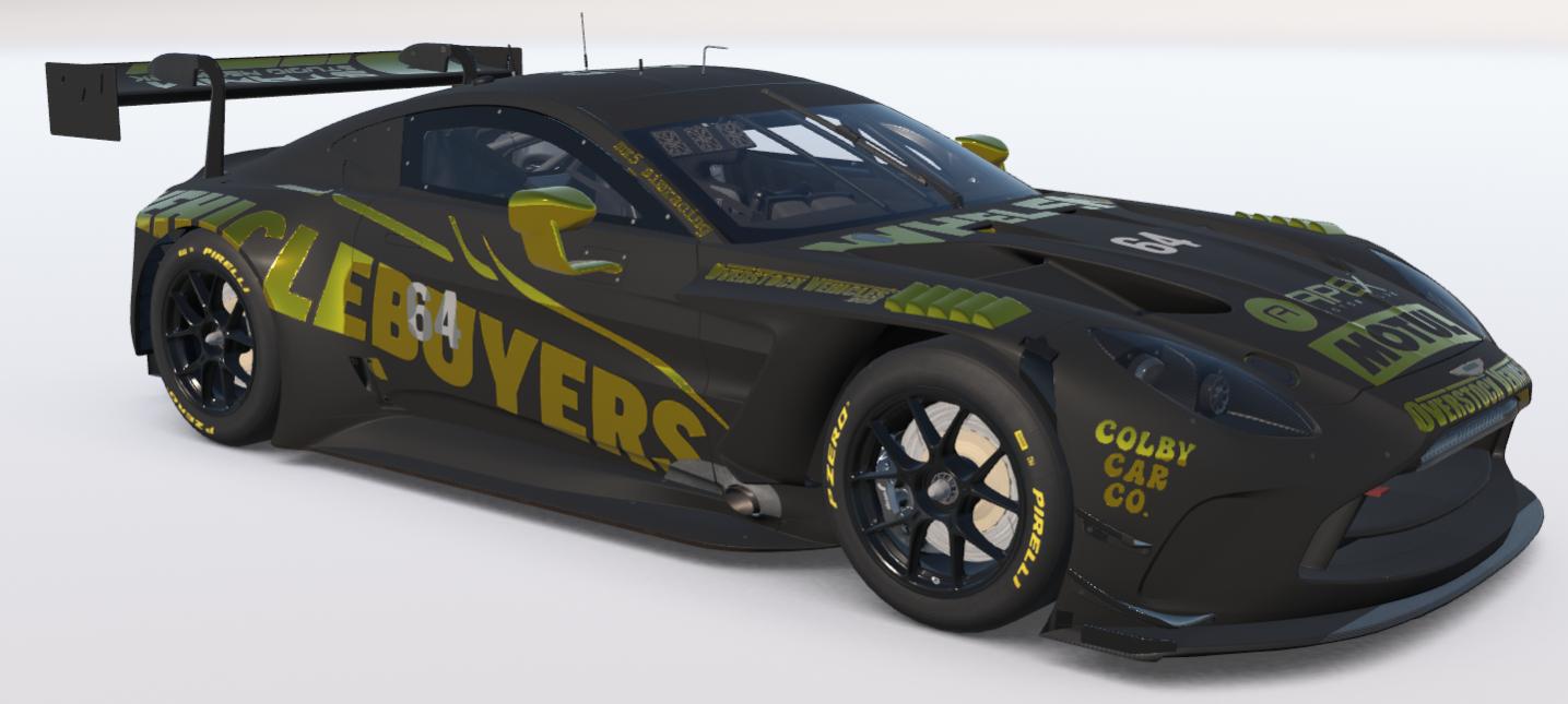 Niko Colby Aston Martin GT3 by Shawn Stamm - Trading Paints