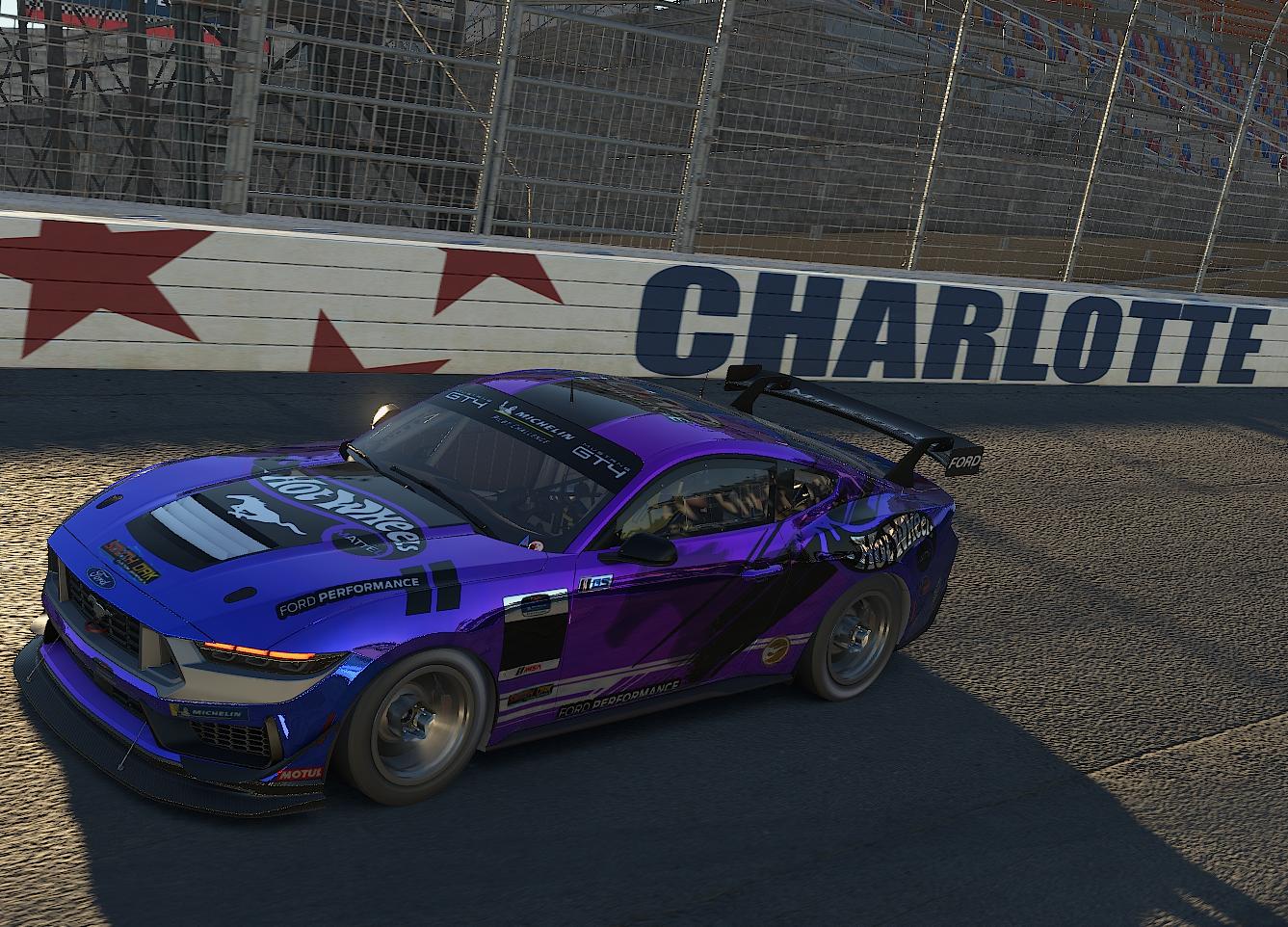 Ford Mustang GT4 Hot Wheels purpblue gradient by Derrick Ackley ...