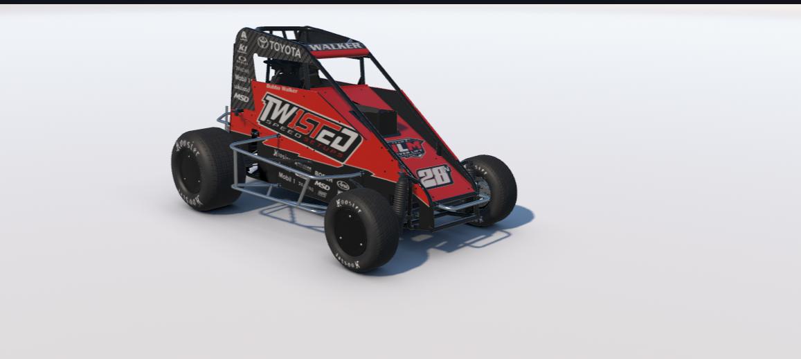 Bubba Walker midget red by Bubba Walker - Trading Paints