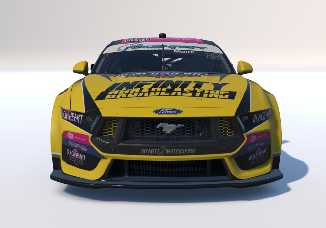 #990 Infinity Broadcasting Gen 3 Mustang by Hamish Munro - Trading Paints