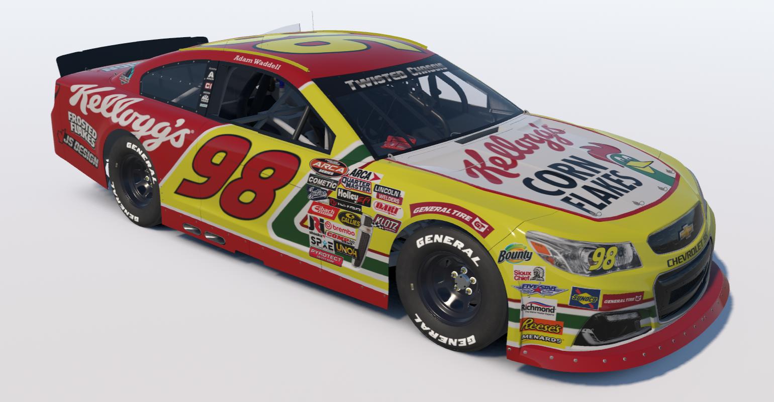 #98 Kelloggs Throwback Chevy SS by Jordan S. - Trading Paints