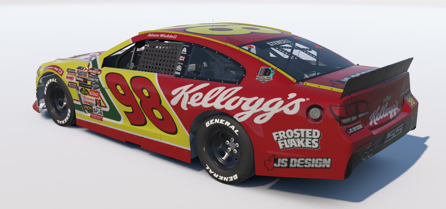 #98 Kelloggs Throwback Chevy SS by Jordan S. - Trading Paints