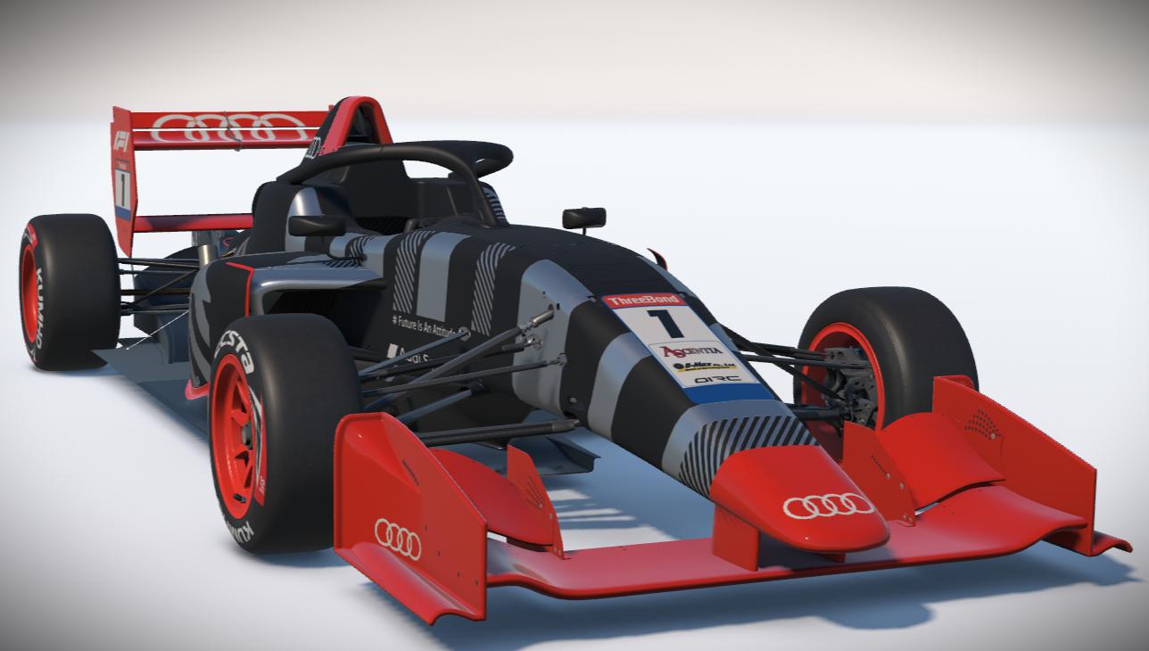 Super Formula Lights Audi F1 by Hallam Cott - Trading Paints