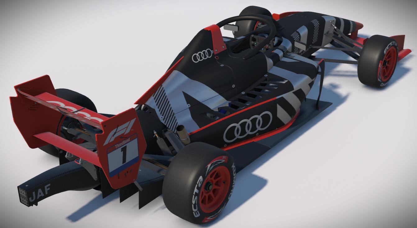 Super Formula Lights Audi F1 by Hallam Cott - Trading Paints