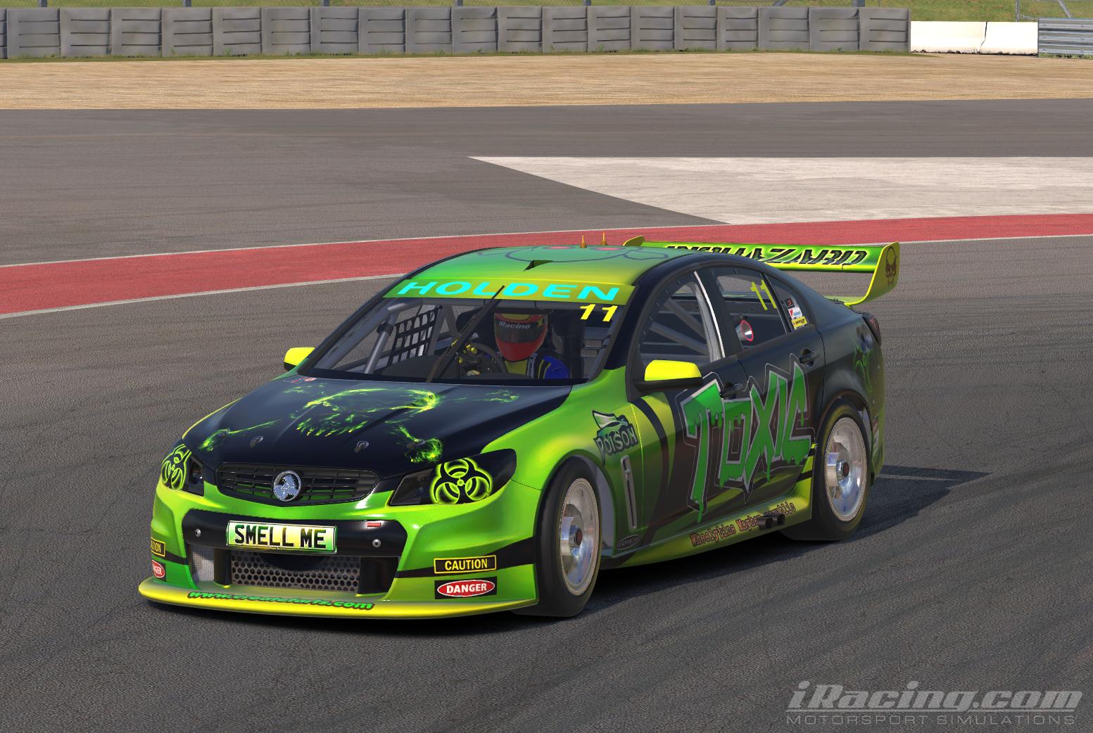 Holden Commodore VF V8 Supercar - Fantasy "Toxic" theme by Ian Holt ...