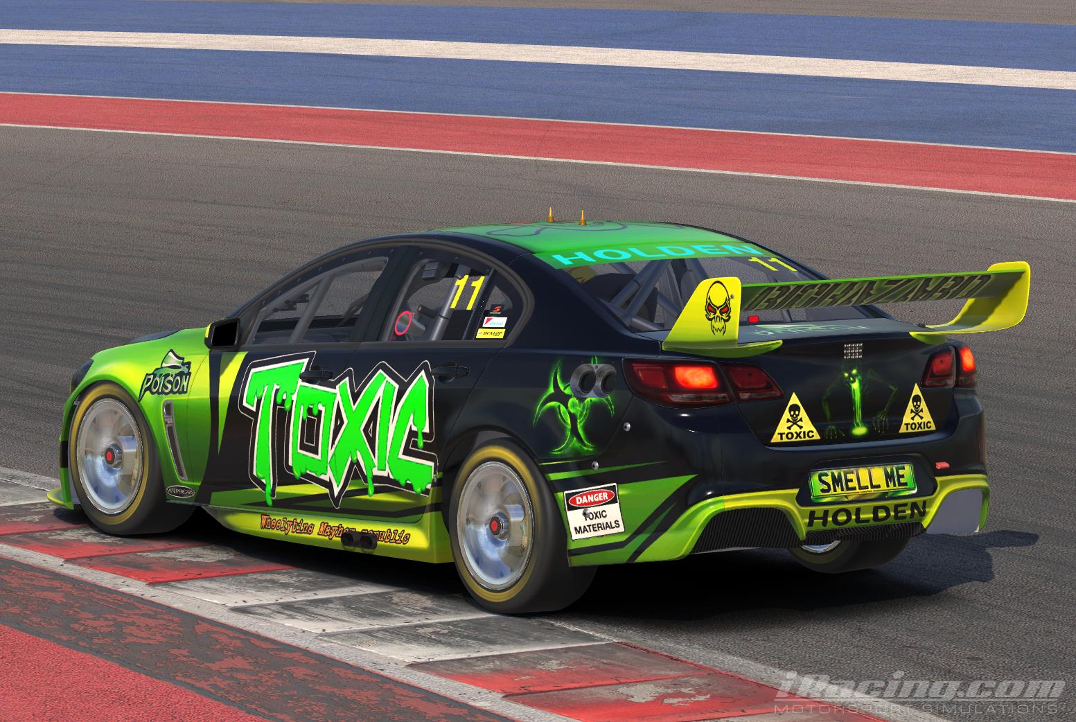 Holden Commodore VF V8 Supercar - Fantasy "Toxic" theme by Ian Holt ...