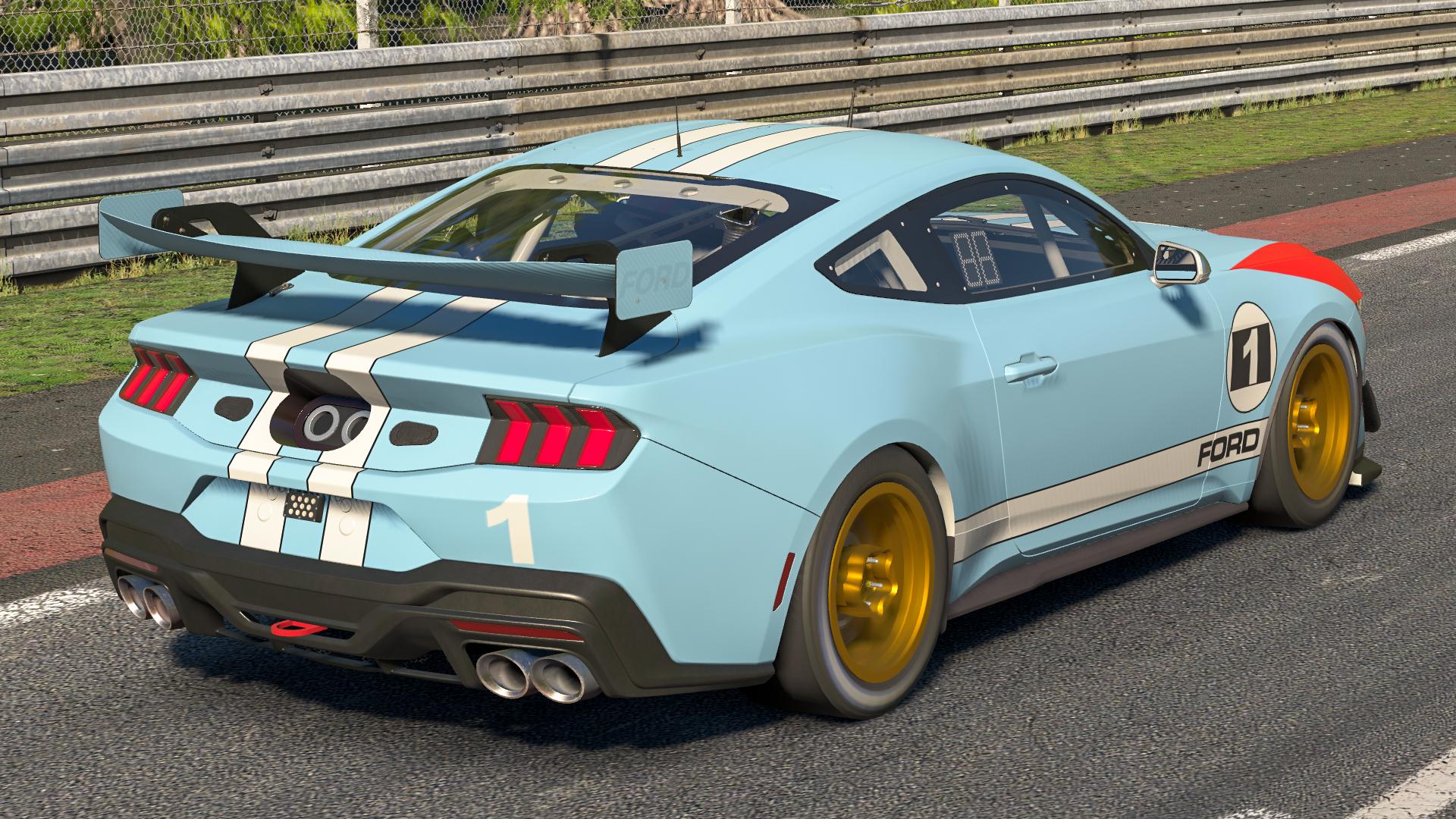 Ford GT40 Mk II Ford Mustang GT4 by Jasper De Jong - Trading Paints