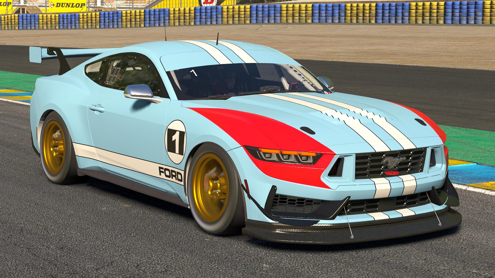 Ford GT40 Mk II Ford Mustang GT4 by Jasper De Jong - Trading Paints