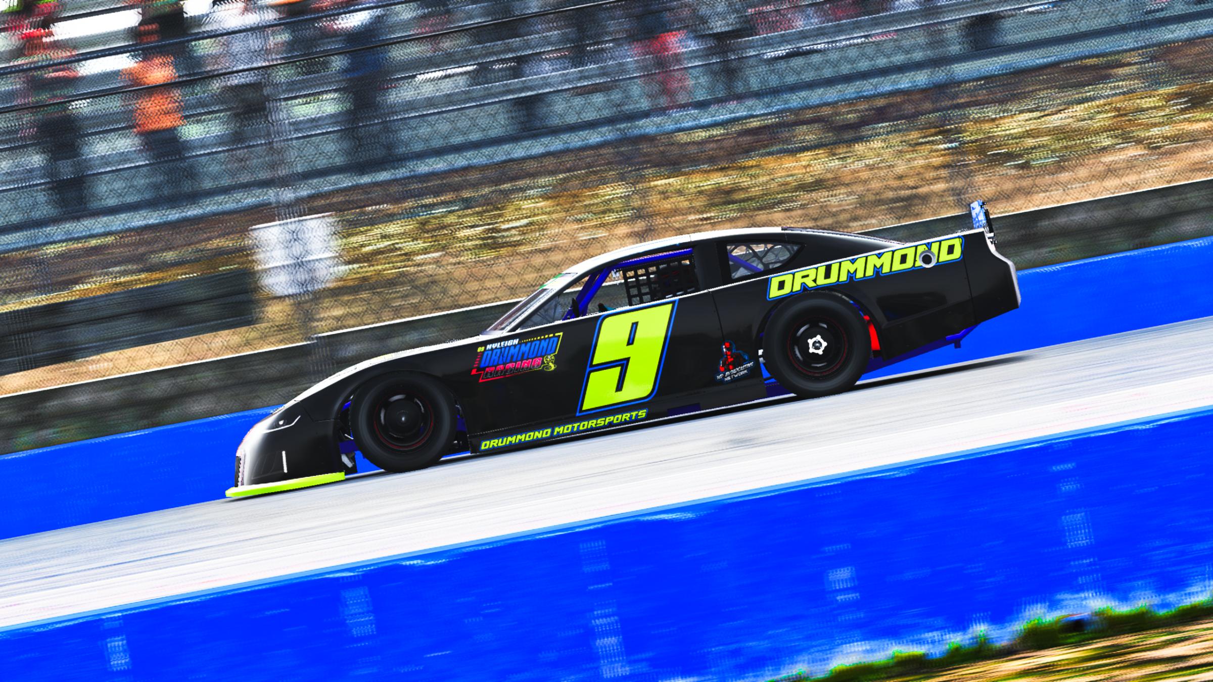 Robbie Drummond #9 Late Model 2025 by Winston Deel - Trading Paints