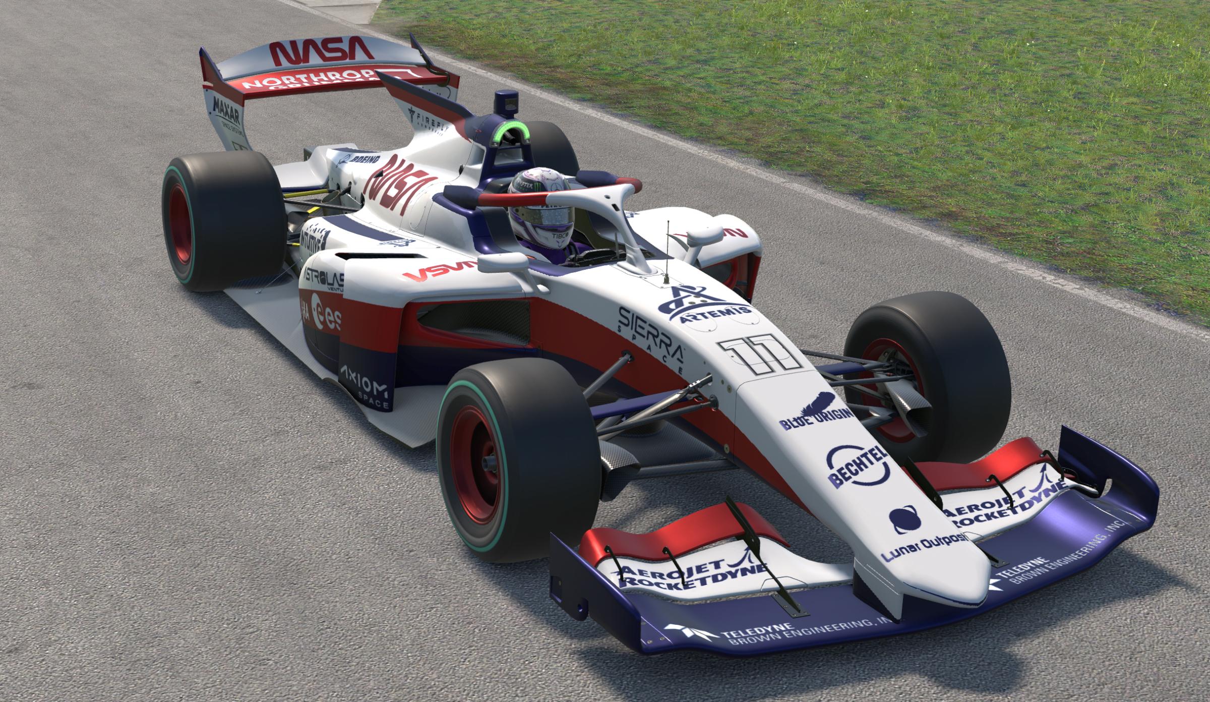 Super Formula - NASA by Dennis Van Der Meeren - Trading Paints