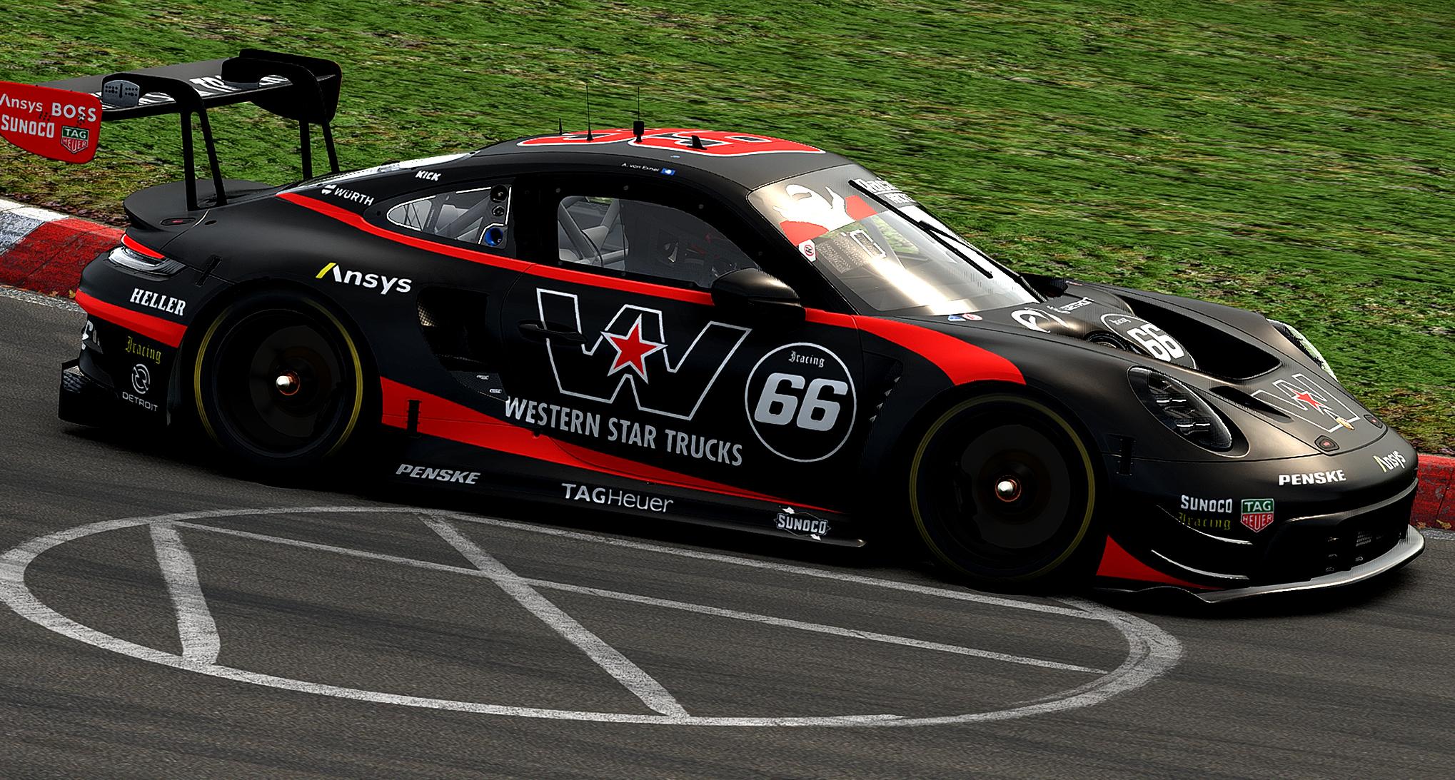 #66 Western Star Supercars 2016 / DJR Team Penske "Red Comet II" by Abigail von Exner - Trading ...