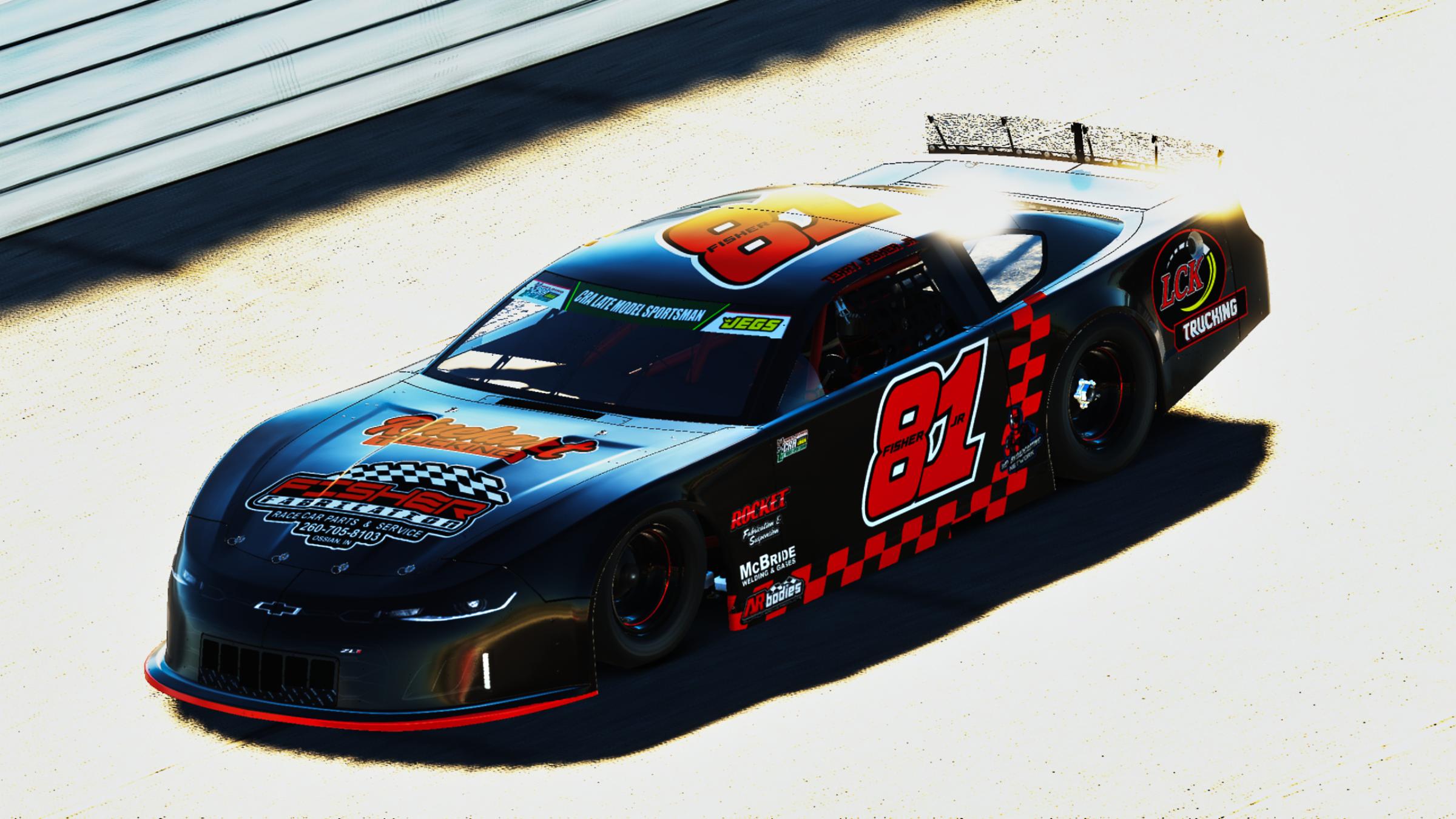 Terry Fisher Jr #81 2025 Late Model Sportsman by Winston Deel - Trading Paints