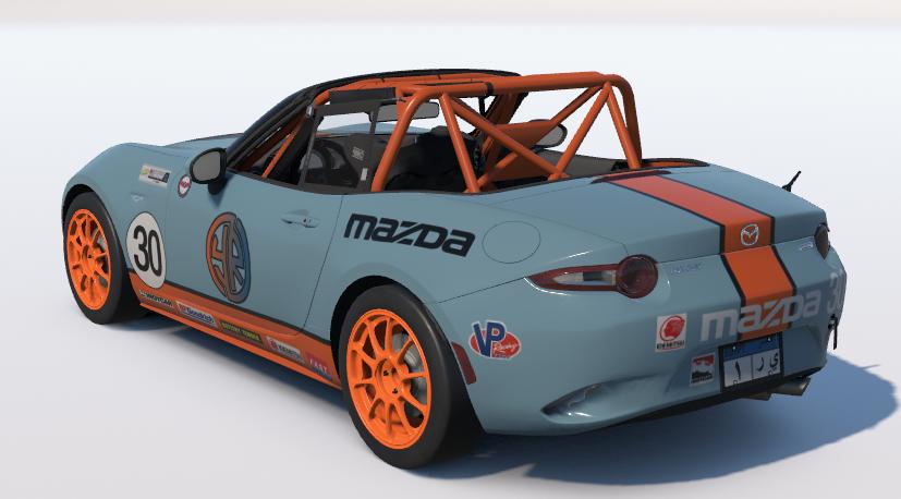 Yehia Rashdan with Personalized Licensee Plate - Gulf Livery by Sameh ...