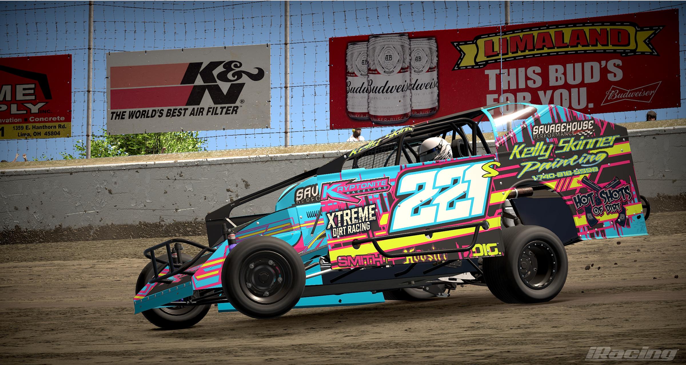 Kelly Skinner #221 Dirt Modified by Albert L. - Trading Paints