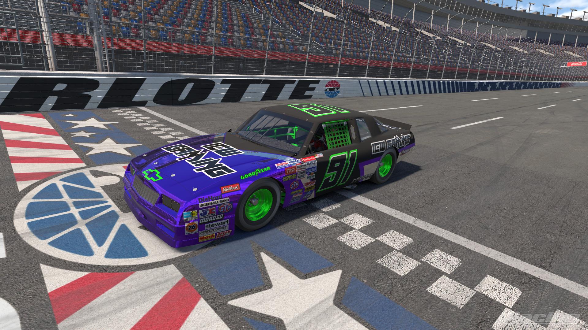 iCW Gaming Throwback - NASCAR Legends Chevrolet Monte Carlo 1987 by ...