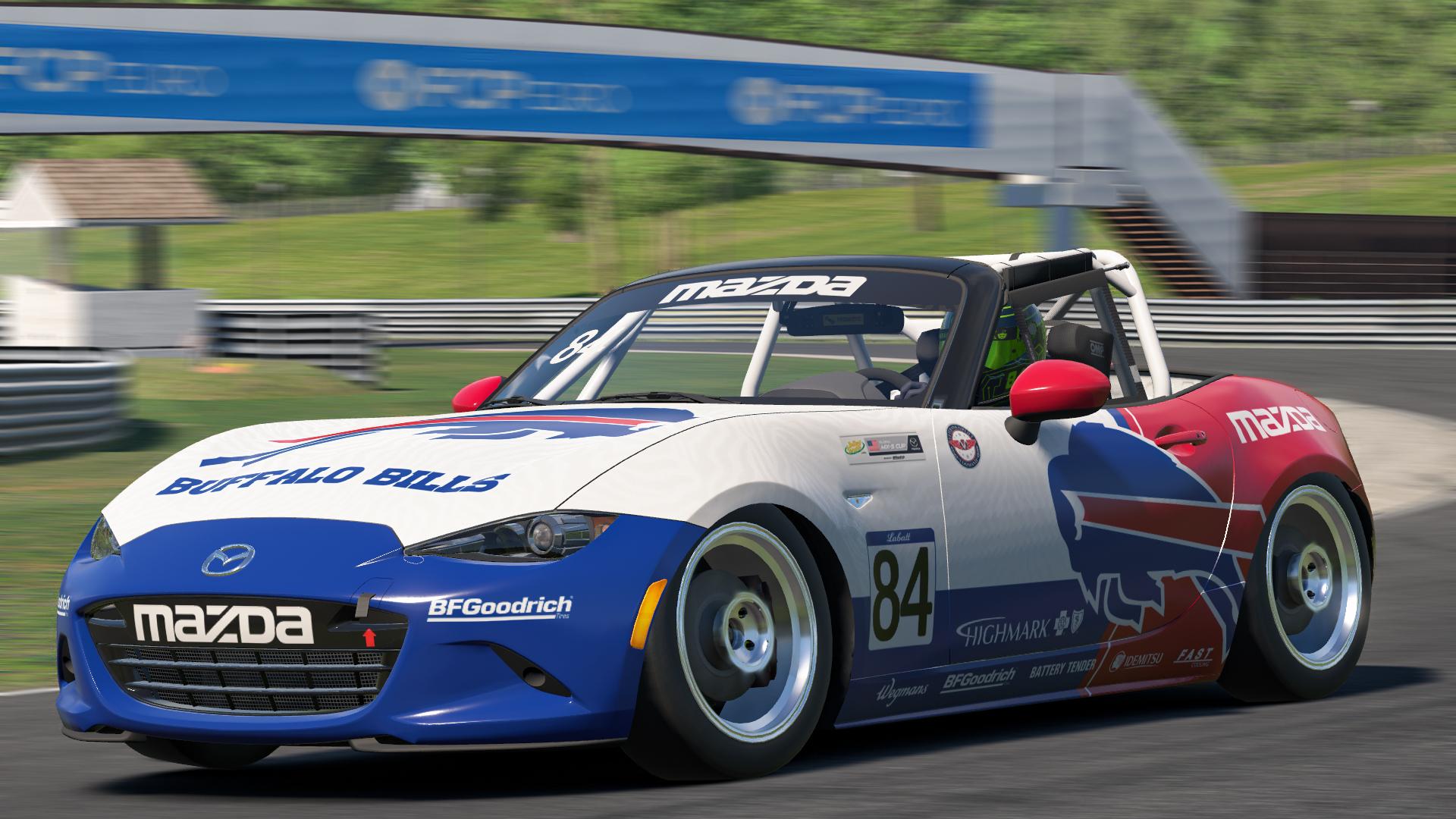 Buffalo Bills MX-5 by William Smith21 - Trading Paints