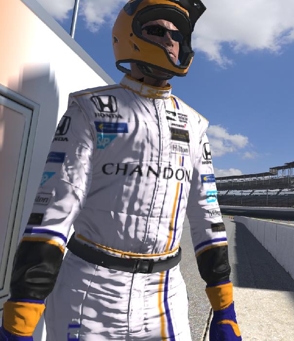 Alonso Mclaren Honda Andretti Replica Driver Suit Indy 500 by Ben ...