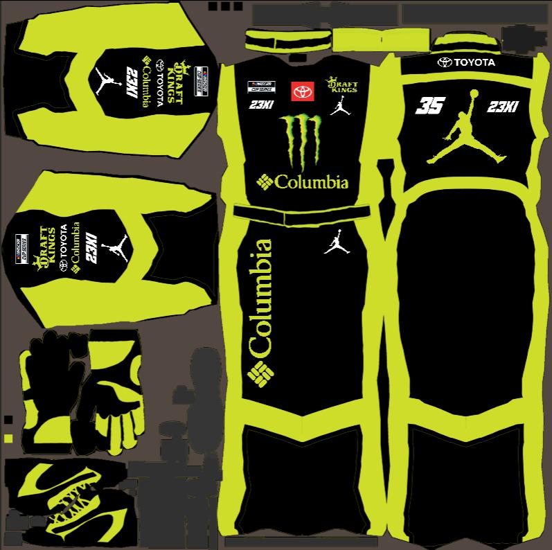 Fantasy 23XI Monster #35 Suit by Caolan D. - Trading Paints