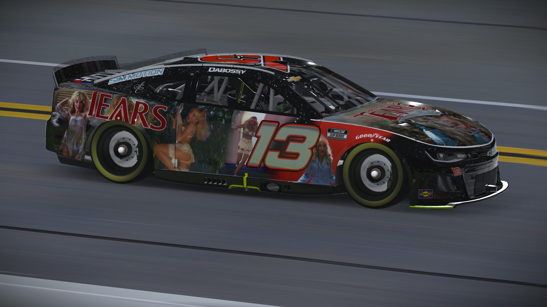 #13 Sabrina Carpenter Tears Camaro by Christian Delgado - Trading Paints