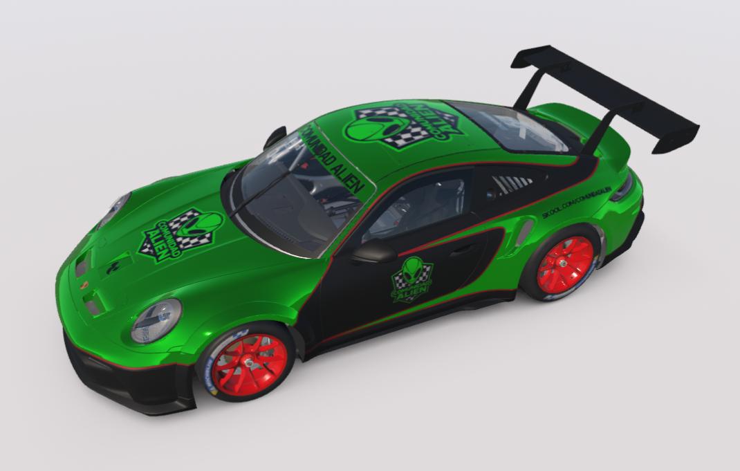 Porche 911 GT3 cUP (992) Comunidad Alien by Saul Ardura - Trading Paints