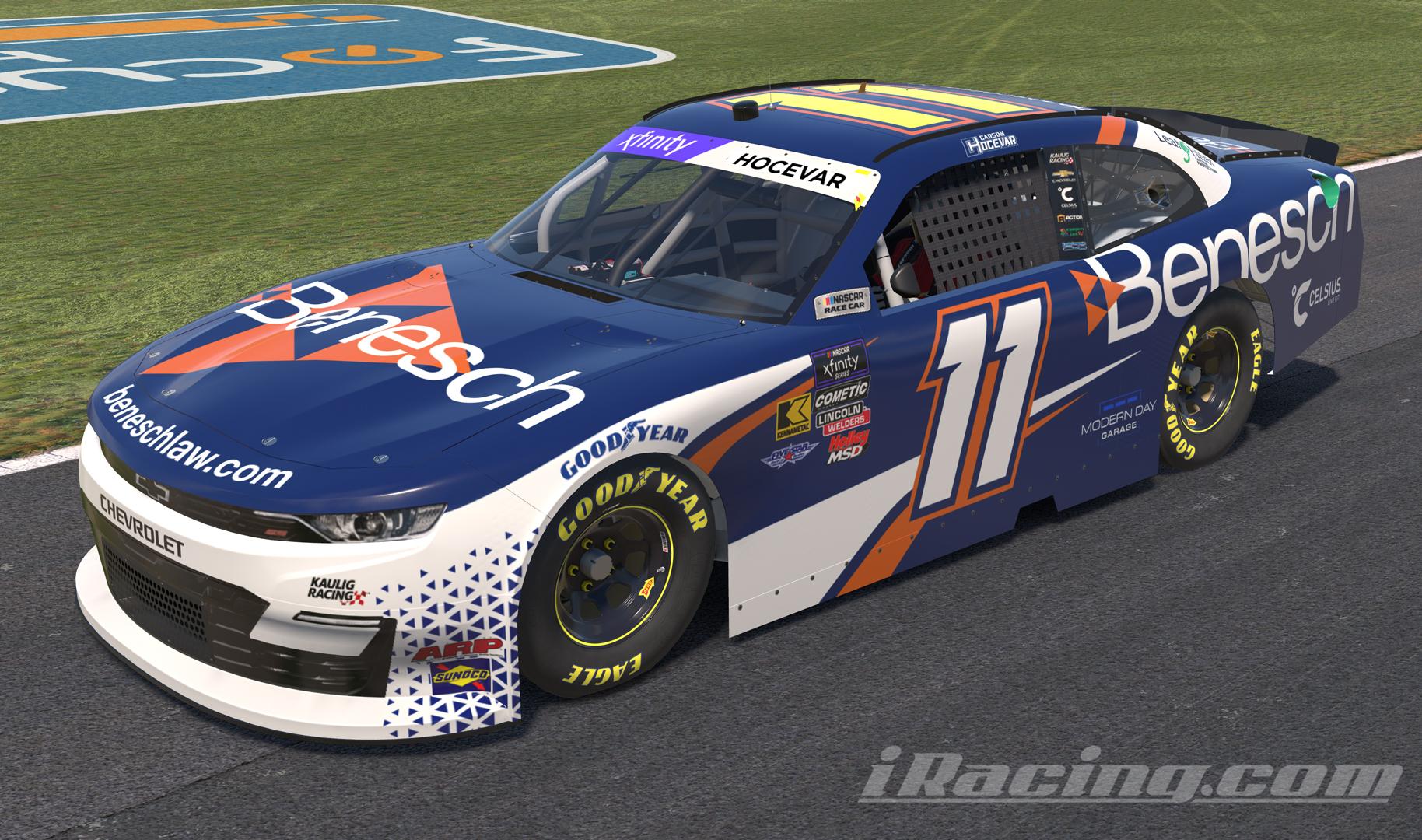 2025 11 Carson Hocevar Benesch Law Xfinity Chevy by Michael DiPasquale ...