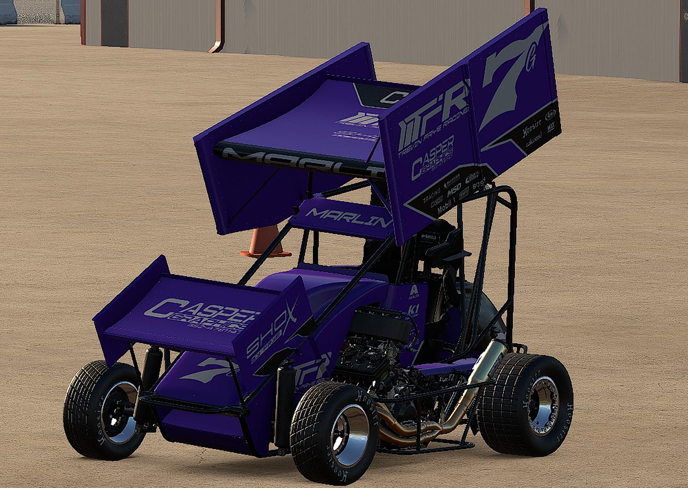 Gavin Marlin Purple by Garrett D. - Trading Paints