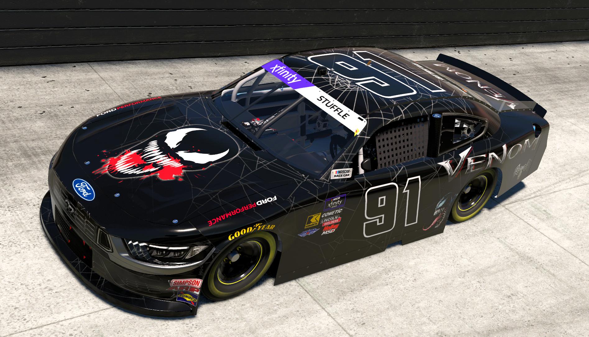 Venom Xfinity Mustang by Jared S. - Trading Paints