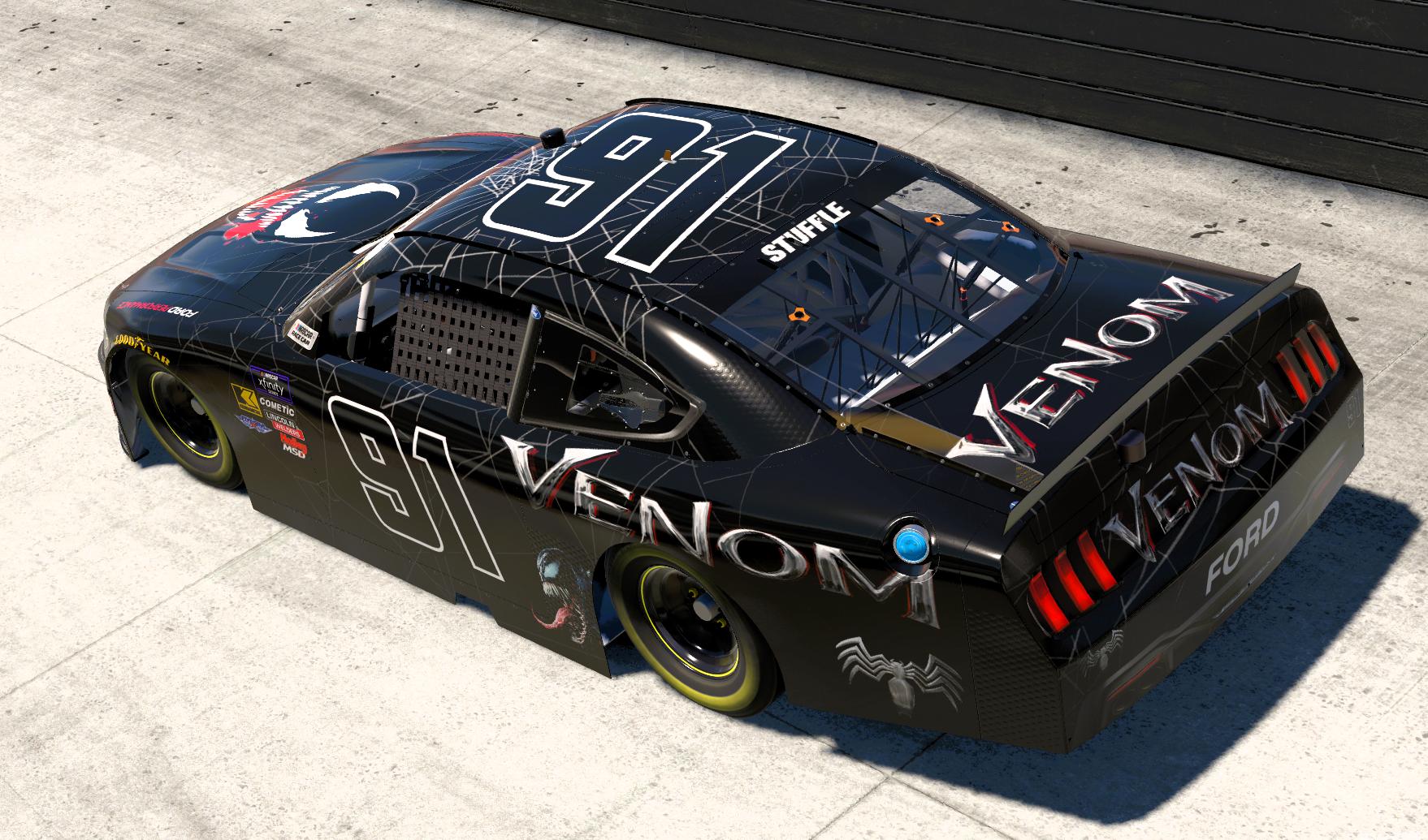 Venom Xfinity Mustang by Jared S. - Trading Paints