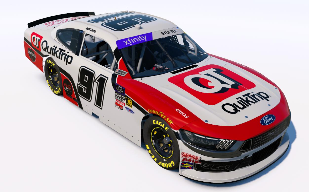 QuikTrip QT Xfinity Mustang by Jared S. - Trading Paints