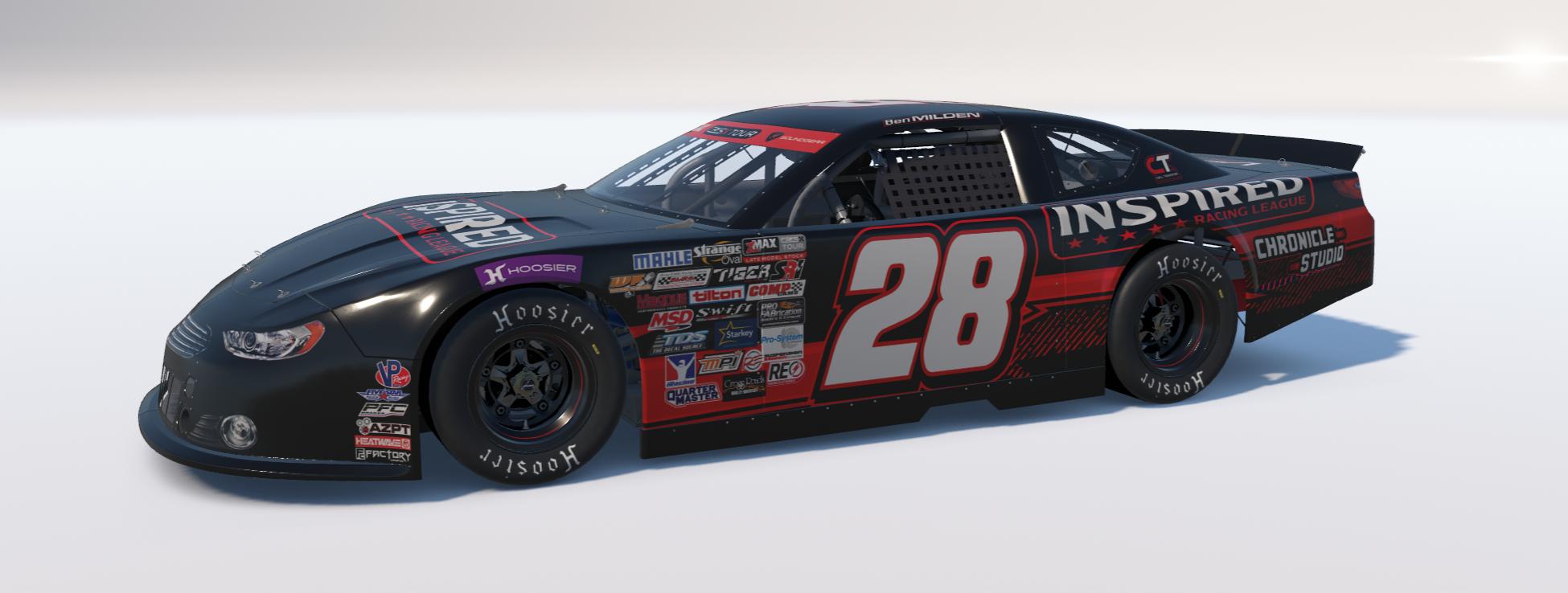 Ben Milden Ford Late Model Stock by Tyler Bowman4 - Trading Paints