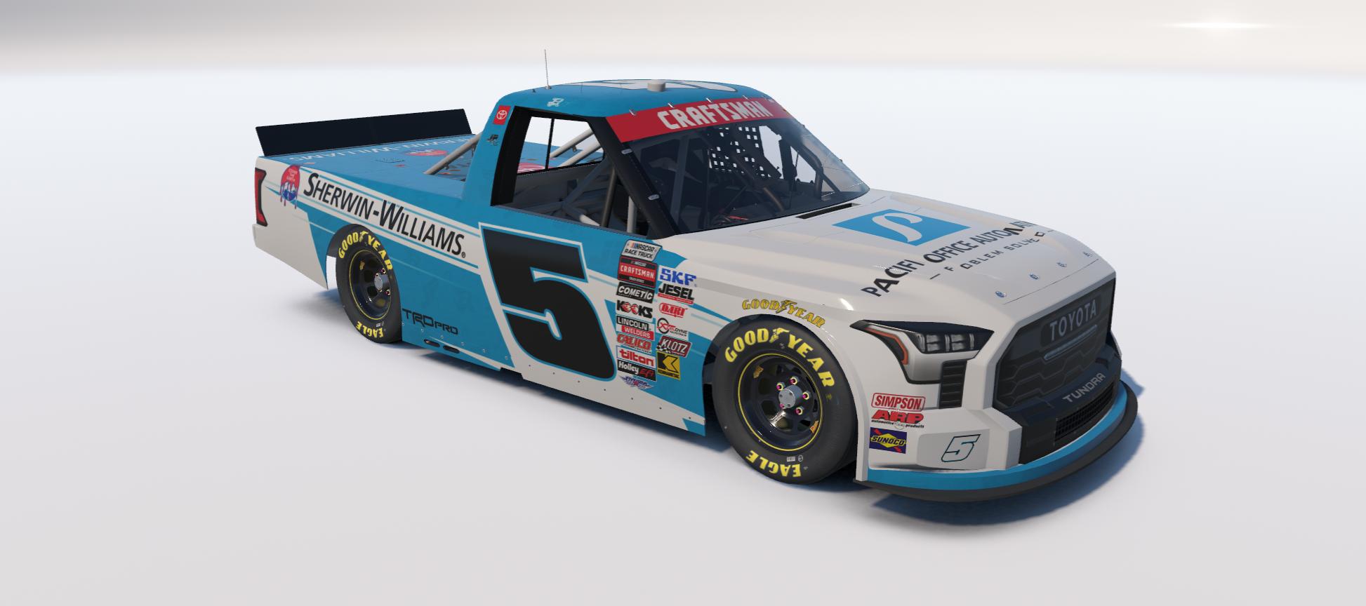 Eric Johnson Jr 2025 ARCA West White Scheme by Eric Johnson Jr ...