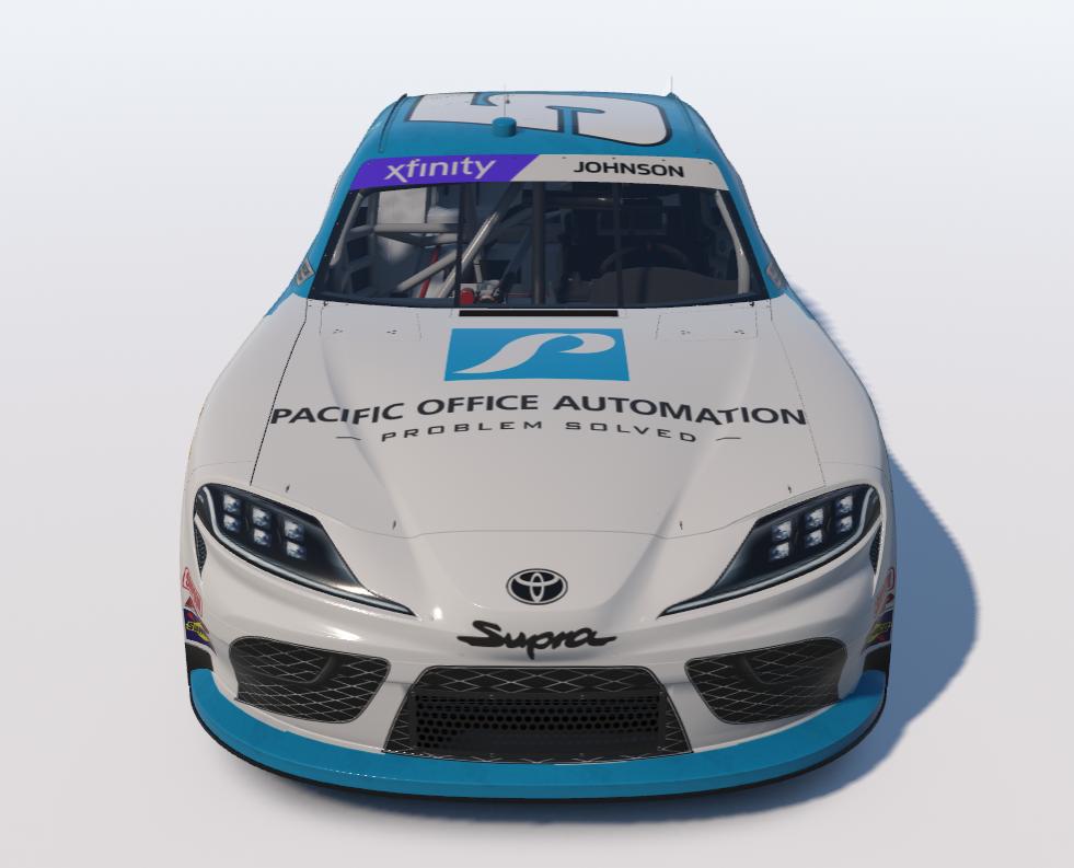 Eric Johnson Jr 2025 ARCA No.5 White Scheme by Eric Johnson Jr ...