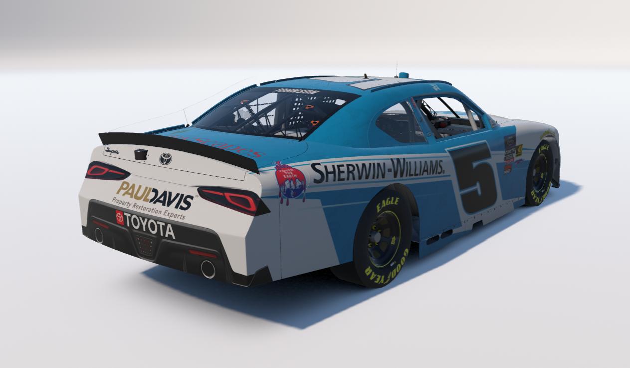 Eric Johnson Jr 2025 ARCA No.5 White Scheme by Eric Johnson Jr ...