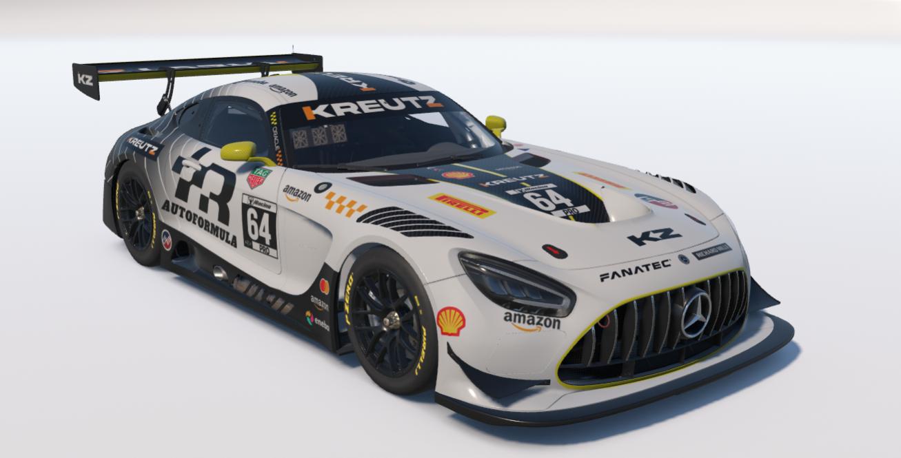 Mercedes AMG EVO GT3 - KZ RACING (Special White) by Gabriel G ...