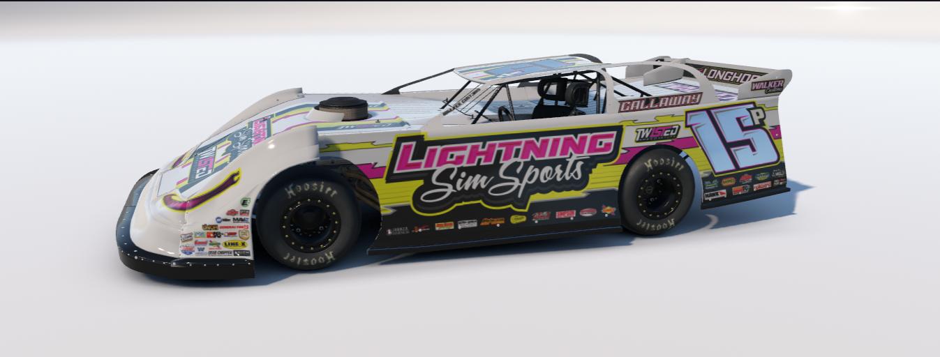 Preston Gllaway lightning simsports lm by Bubba Walker - Trading Paints