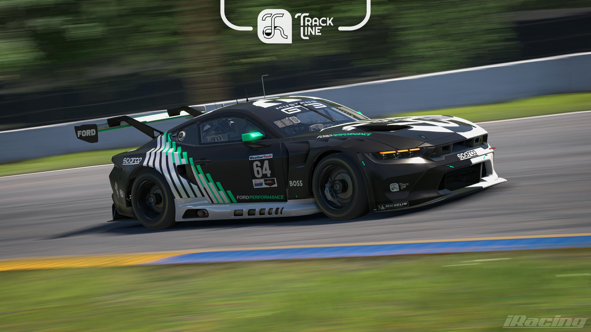 Ford Mustang GT3 Ghost by Tommy S. - Trading Paints