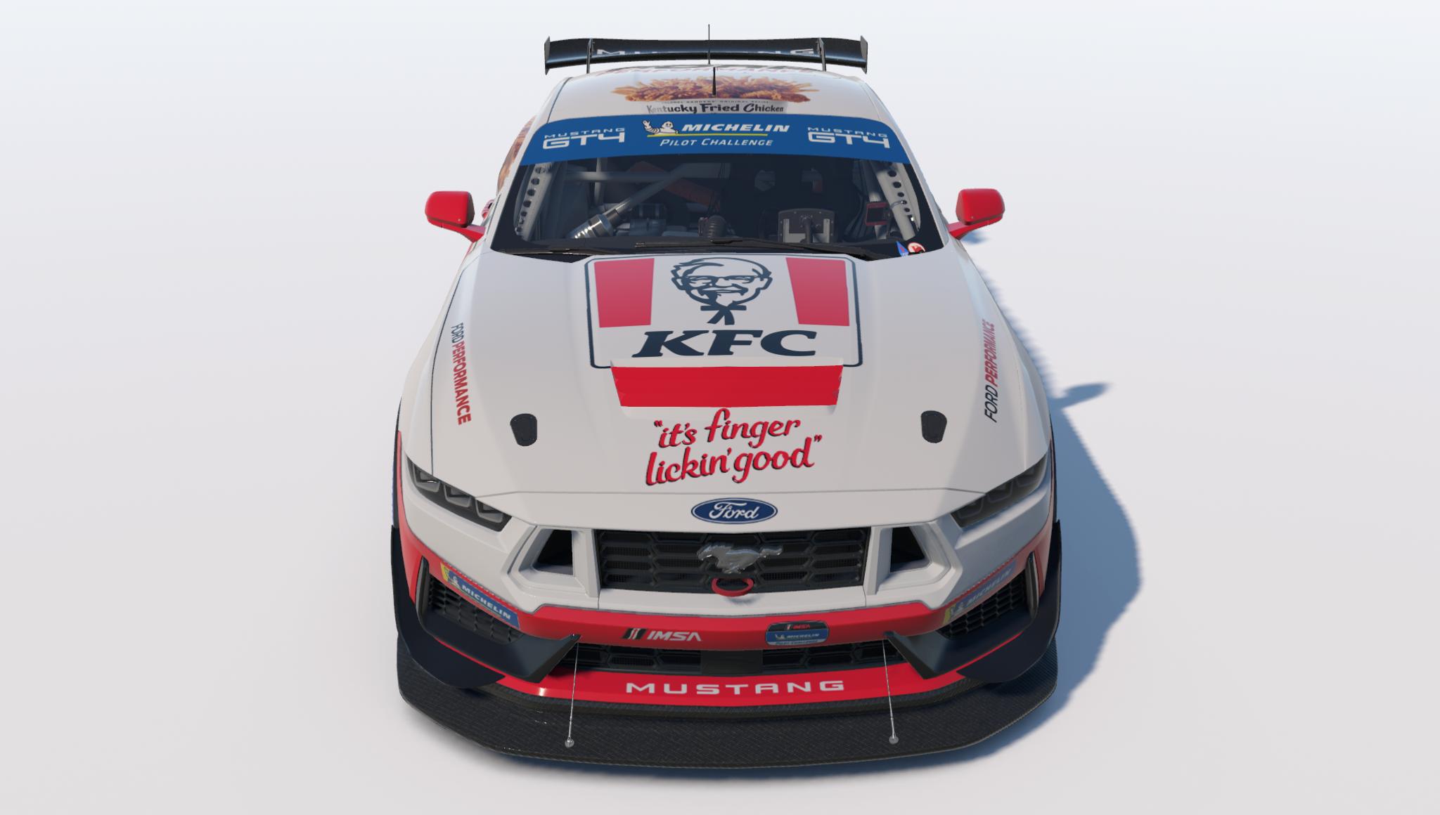 Ford Mustang GT4 KFC by Greg Barton - Trading Paints