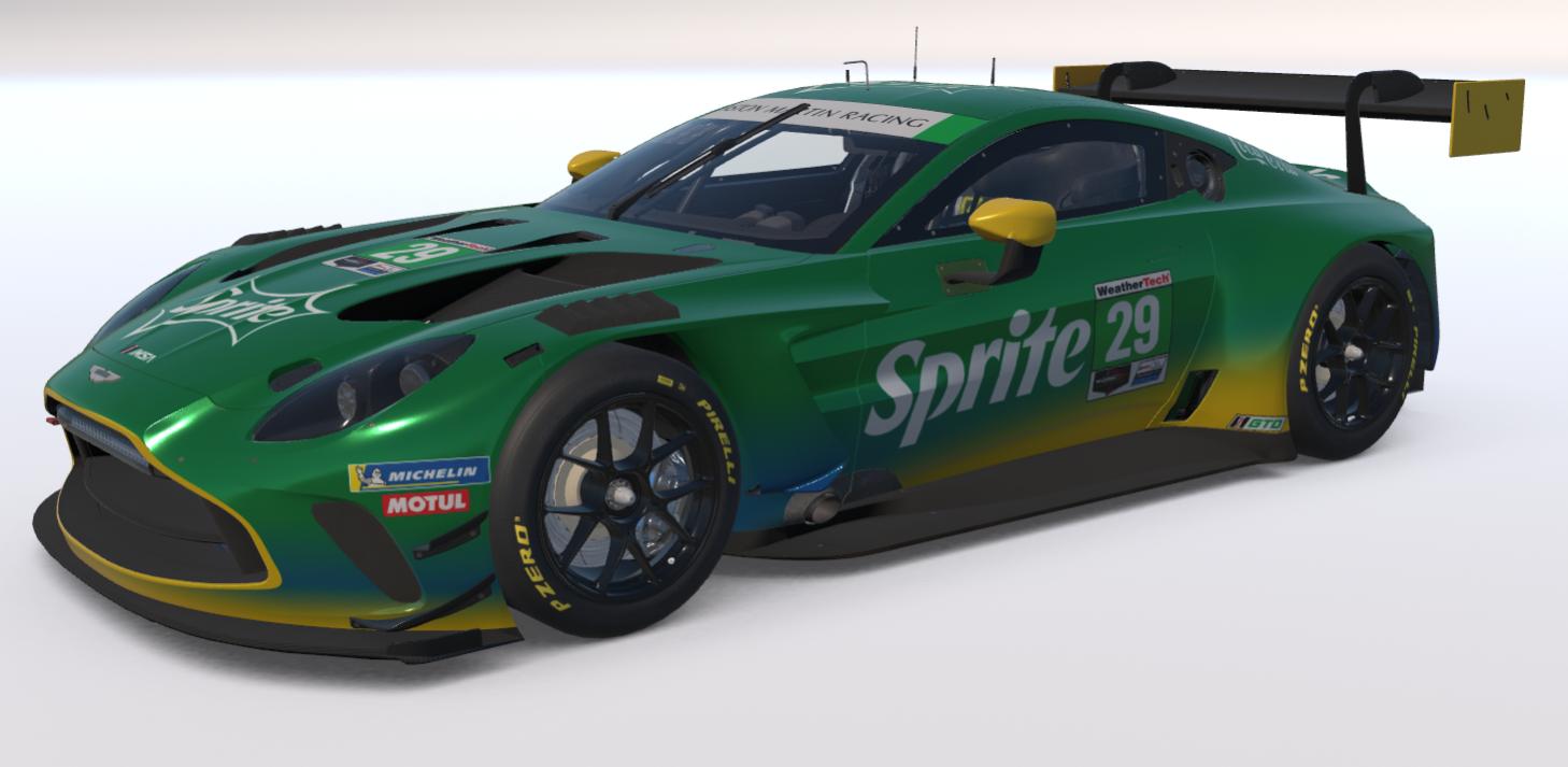 Sprite/Coca Cola Aston Martin Vantage GT3 EVO by Will Bangs - Trading ...