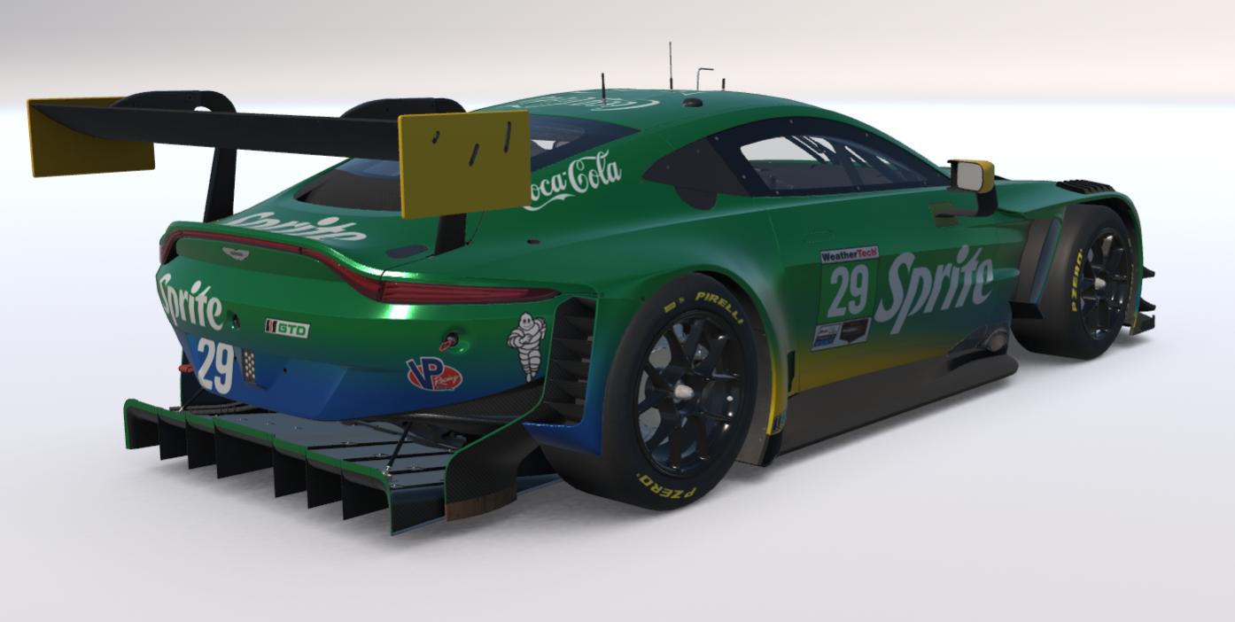 Sprite/Coca Cola Aston Martin Vantage GT3 EVO by Will Bangs - Trading ...