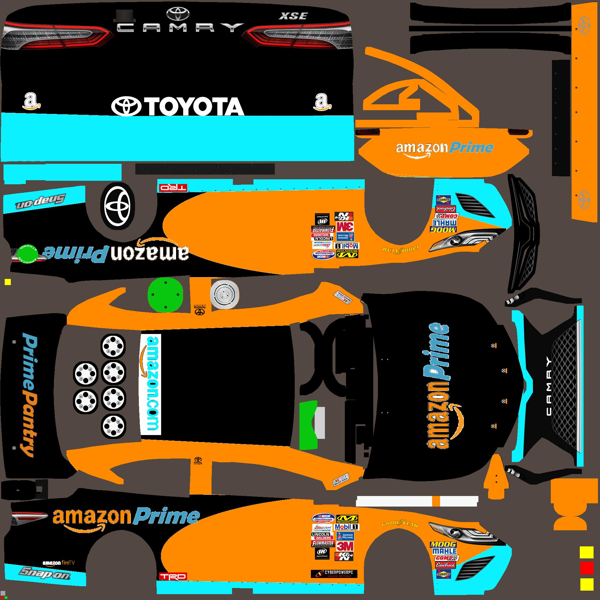 Amazon Prime (night) by Andrew Sidney - Trading Paints