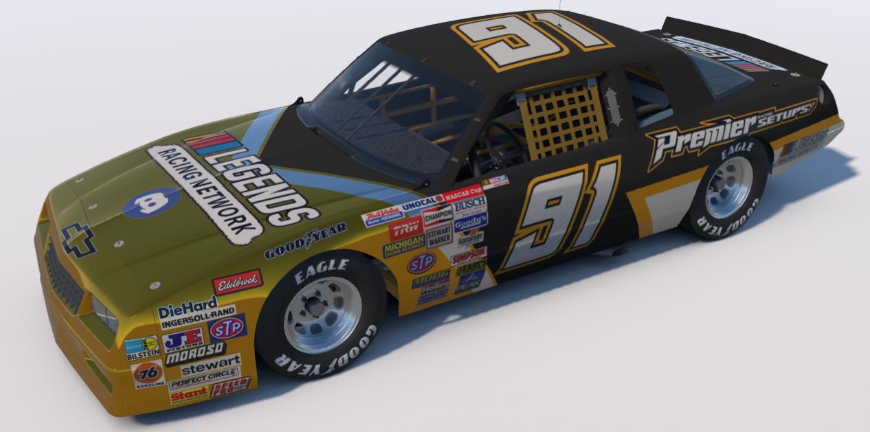 NASCAR Legends Network Chevy by Zachary K. - Trading Paints